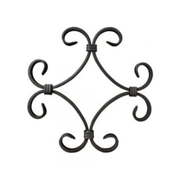 Customized Wrought Iron Rosettes Handcrafted Metal
